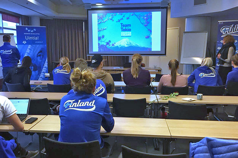 Uinnissa käynnistyi Tokion olympialaisten projekti - Uimaliitto Uinnissa käynnistyi Tokion olympialaisten projekti - Uimaliitto
