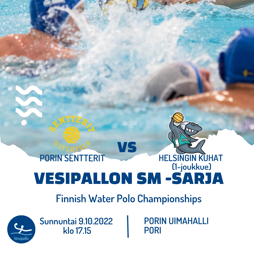 Vesipallon MSM Sentterit vs Kuhat 1 - Uimaliitto
